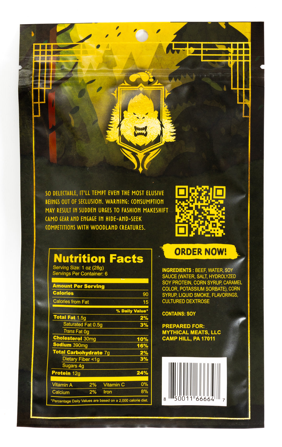 Mythical Meats Jerky | Premium Exotic Meat Snacks