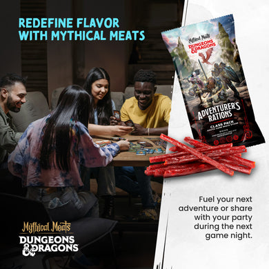 DUNGEONS & DRAGONS Snack Sticks | Mythical Meats Legendary Snacks
